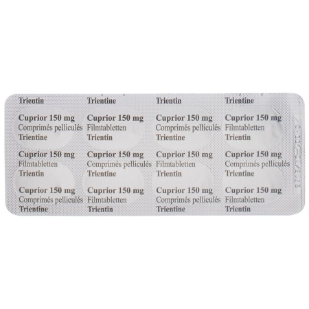 CUPRIOR пленочная таблетка 150 мг